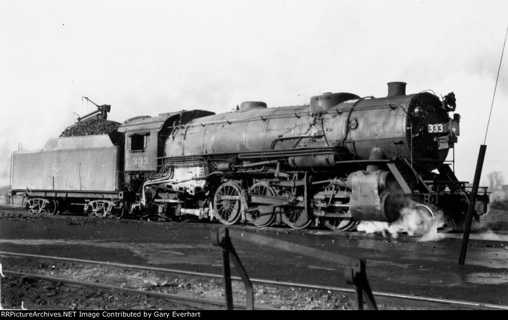 MILW 2-8-2 #333 - Chicago, Milwaukee, St Paul & Pacific